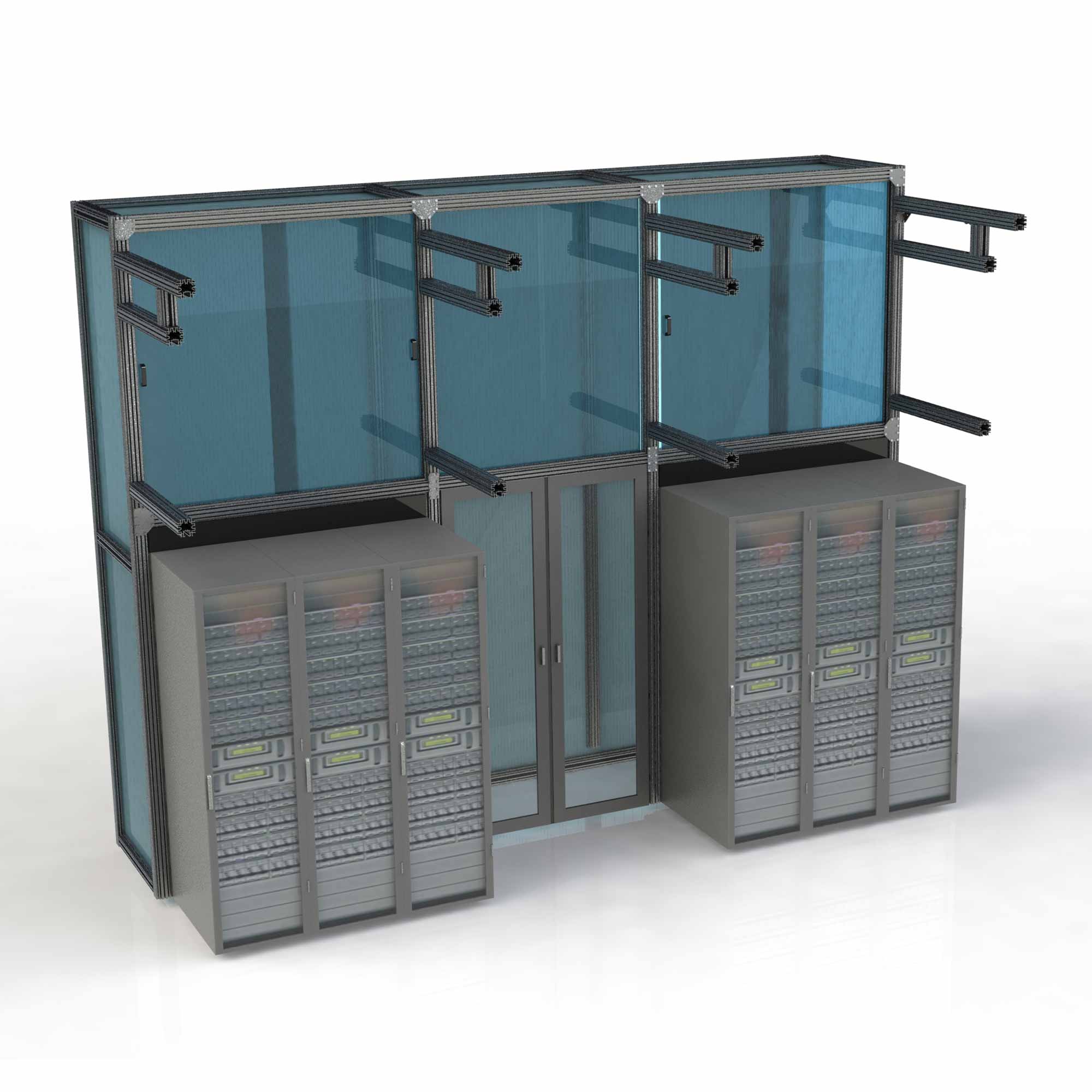 Cool Shield Self Supported Structure Frame - Cool Shield - Aisle ...